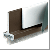 CRL U.S. Aluminum Flexible, Rigid and Felt Run Channels, Sponge and ...