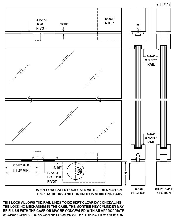 CRL / Blumcraft Architectural Glass Doors, Panic Devices, Display Doors ...